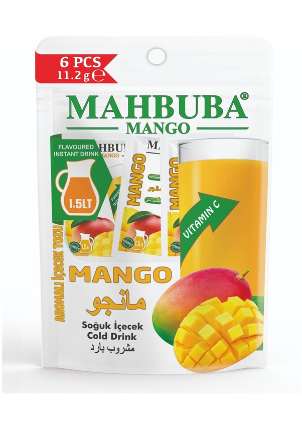 Mahbuba Mango Aromalı Toz İçecek 6 x 11.2 G Fiyatları ve Özellikleri
