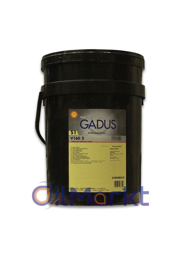 Shell Gadus S1 V160 2 Lityum Sabunlu Rulman Gresi 18 KG Fiyatları ve ...