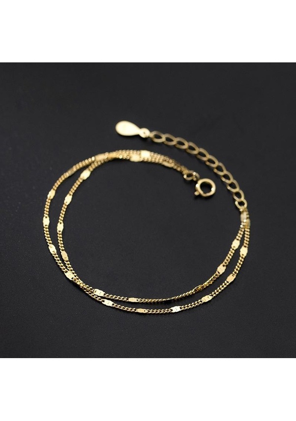 Altın Gümüş/altın Çift Katmanlı Buğday Kulak Domuz Burun Bilezik Mizaç ...