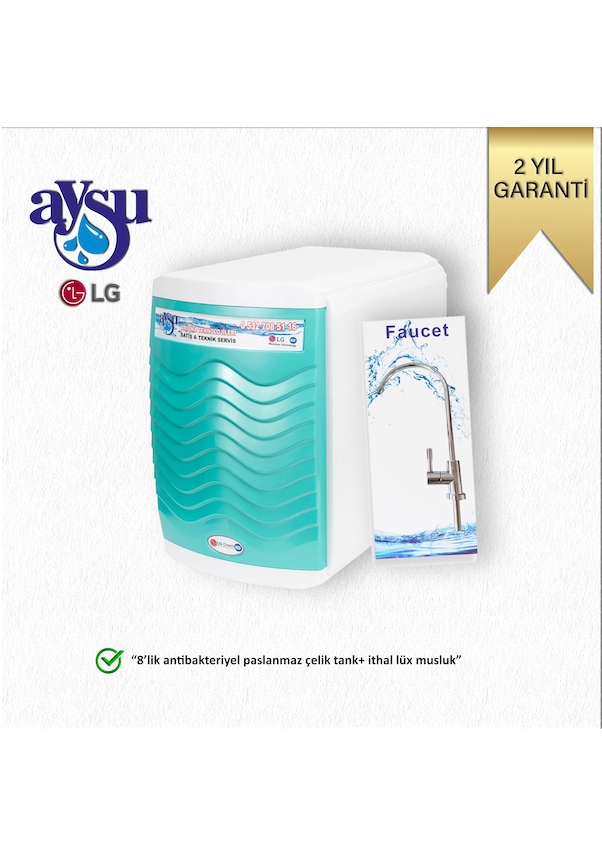 Aysu Su Arıtma Cihazı 12 Lt. 5 Aşamalı - Turkuaz Fiyatları ve Özellikleri