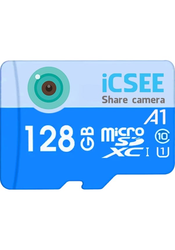 Yoose 128 GB İcsee Micro Sd Kart Güvenlik Kameraları İçin Hafıza Kartı ...