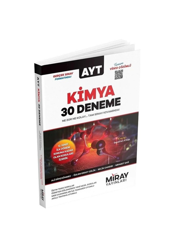 Miray Ayt Kimya 30 Deneme 2023 Fiyatları ve Özellikleri