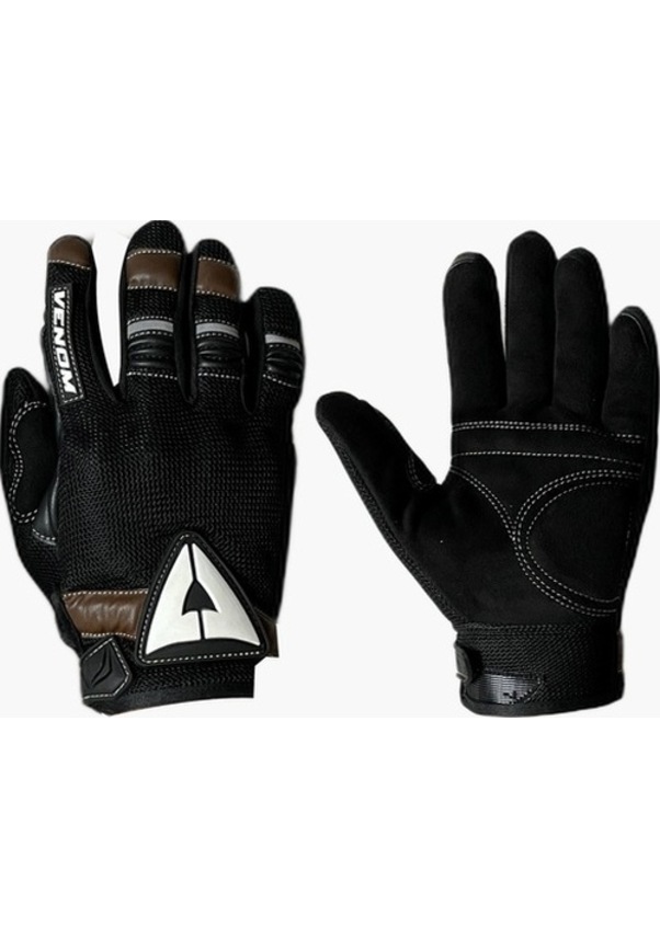 Venom Cafe Racer Vn-900 Korumalı Yazlık Motosiklet Eldiveni (546834572 ...