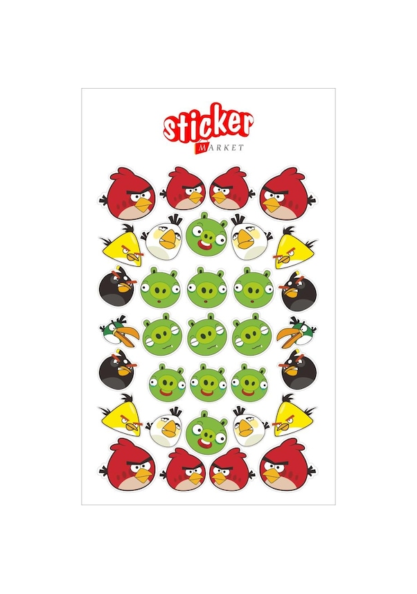 Angry Birds Sticker Seti Fiyatları ve Özellikleri