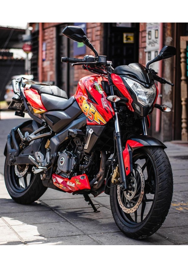 Bajaj Pulsar Ns200 Şimşek Mcqueen Kaplama Tasarımı Fiyatları ve Özellikleri