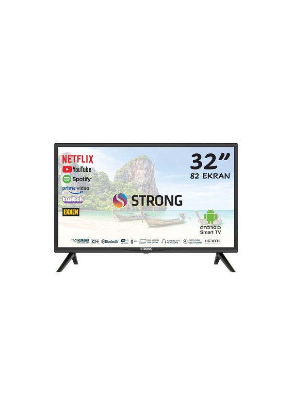 Strong CV32ES2000 32" Uydu Alıcılı HD Ready Smart LED TV Fiyatları ve ...