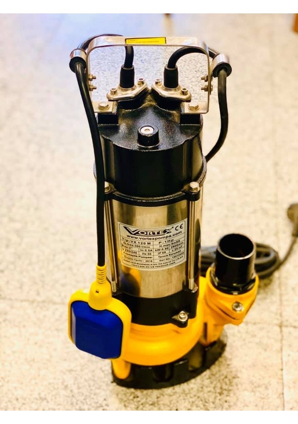 Vortex Vx 120M 1 Hp 2" 220V Pis Su Foseptik Dalgıç Pompa Fiyatları ve ...