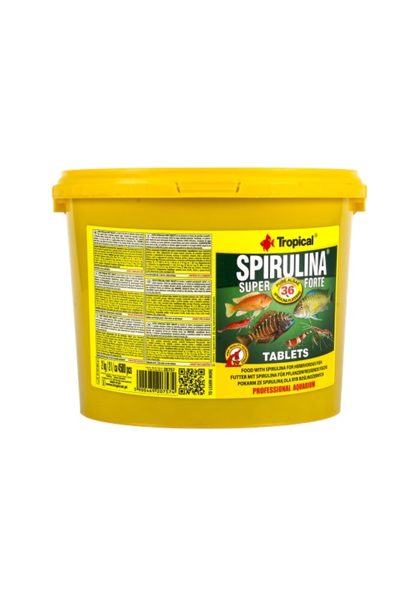 Tropical Süper Spirulina Forte Tablet Yem 1000'li Fiyatları ve Özellikleri