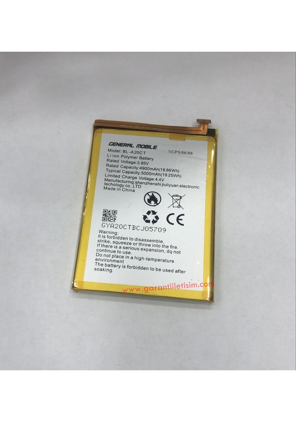 General Mobile GM 21 Pro Batarya (5000 mAh) Fiyatları ve Özellikleri