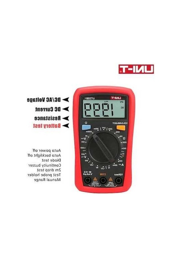Treasures Unı-t Ut33a/b/c/d Plus Cep Multimetre, Dijital Ampermeter, Voltmeter, Profesyonel ...