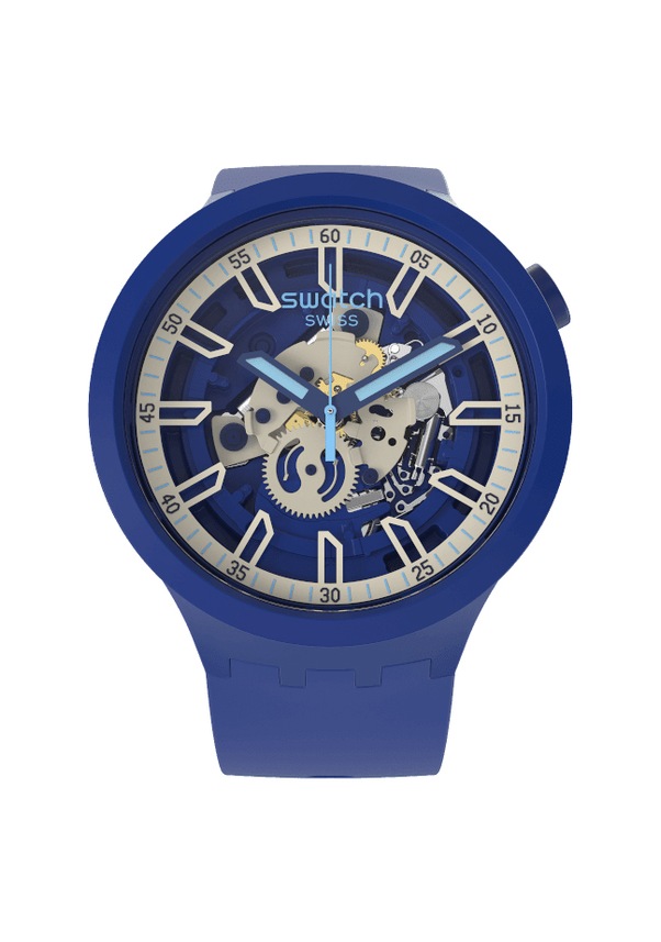 Swatch Big Bold Iswatch Blue Unisex Kol Saati SB01N102 Fiyatları ve ...