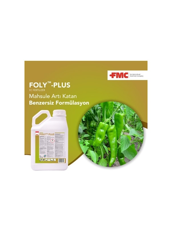 Fmc-foly Plus İz Element Katkılı Sıvı Organomineral Gübre 5 Lt Fiyatları ve Özellikleri