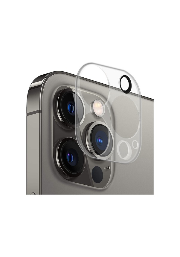 Vendas iPhone 13 Pro Max Davin Serisi Tam Uyumlu Şeffaf Cam Kamera Lens ...