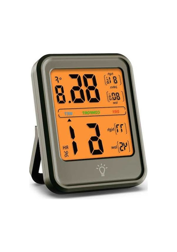 Ulzyvf Sıcaklık-nem Pil Ölçer Mekan Max/min Lcd, Kayıt, İç Higrometre ...