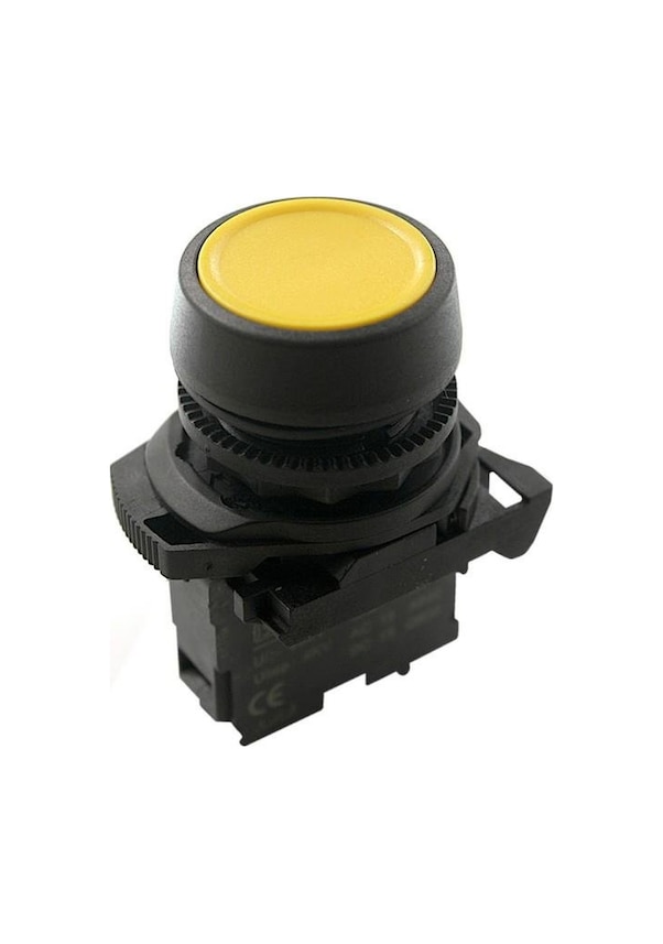 Isp-Aa51 Yaylı Push Buton - Sarı Fiyatları ve Özellikleri