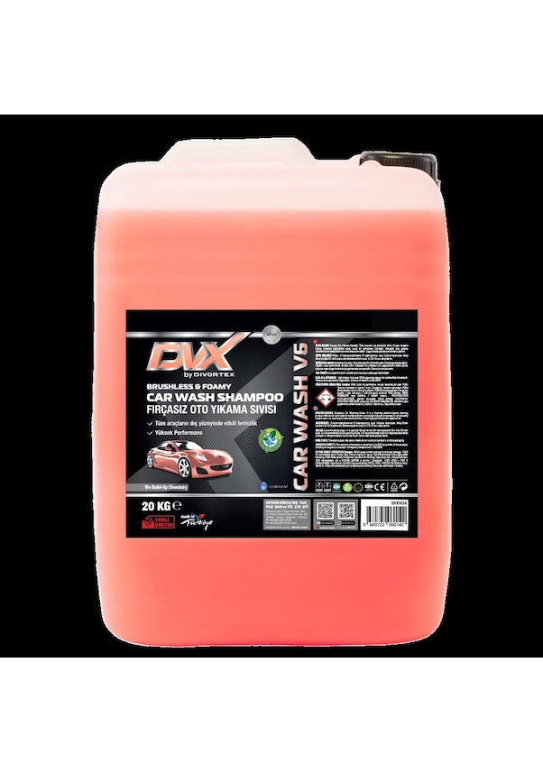 Divortex Car Wash V6 Fırçasız Oto Yıkama Köpüğü 20 Kg. Fiyatları ve ...