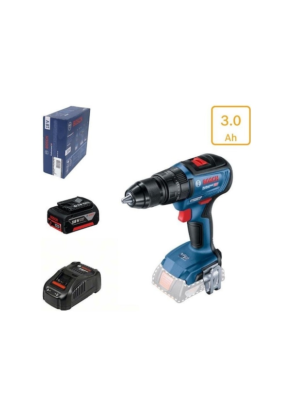 Bosch Gsb 18v-90 C 3 Amper Tek Akülü Darbeli Vidalama Makinesi Fiyatları ve Özellikleri