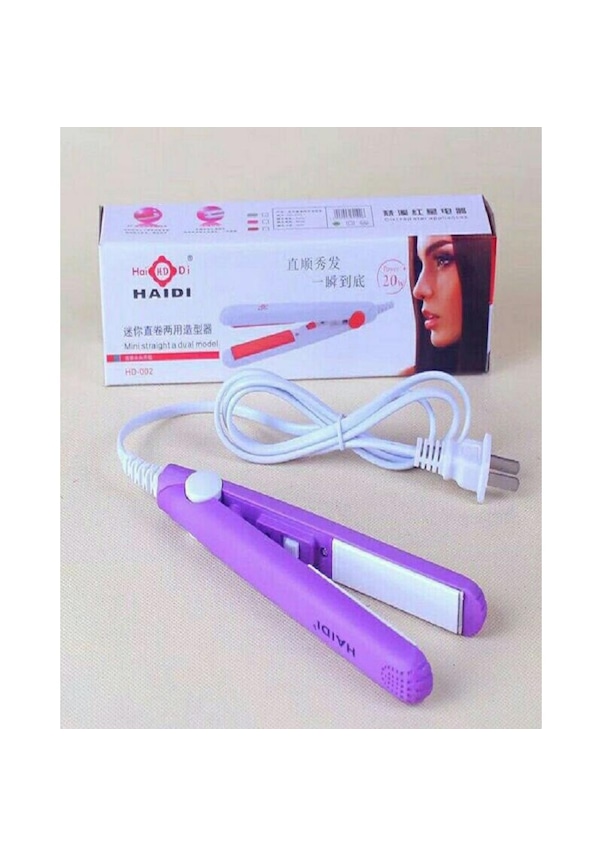 Mini Taşınabilir Elektrikli Atel Crimper Düzleştirici Seramik Saç ...