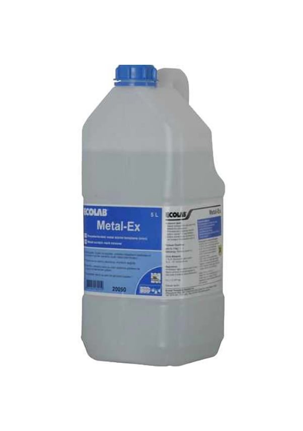 Ecolab Metal-Ex Porselenlerdeki Metal İzlerini Temizleme Ürünü 5 L Fiyatları ve Özellikleri