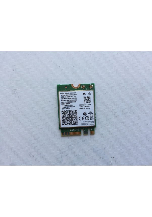 Intel 8265Ngw Kablosuz Ac 8265 867Mbps 802.11Ac Wifi M.2 Wlan Fiyatları ...