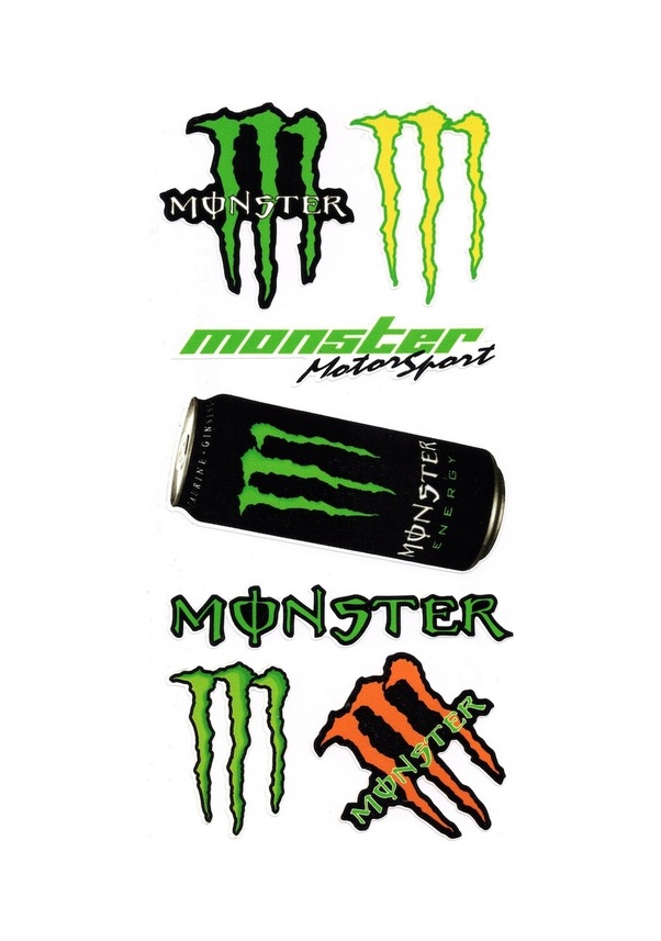 Monster Sticker Seti (Ücretsiz Kargo) Fiyatları ve Özellikleri