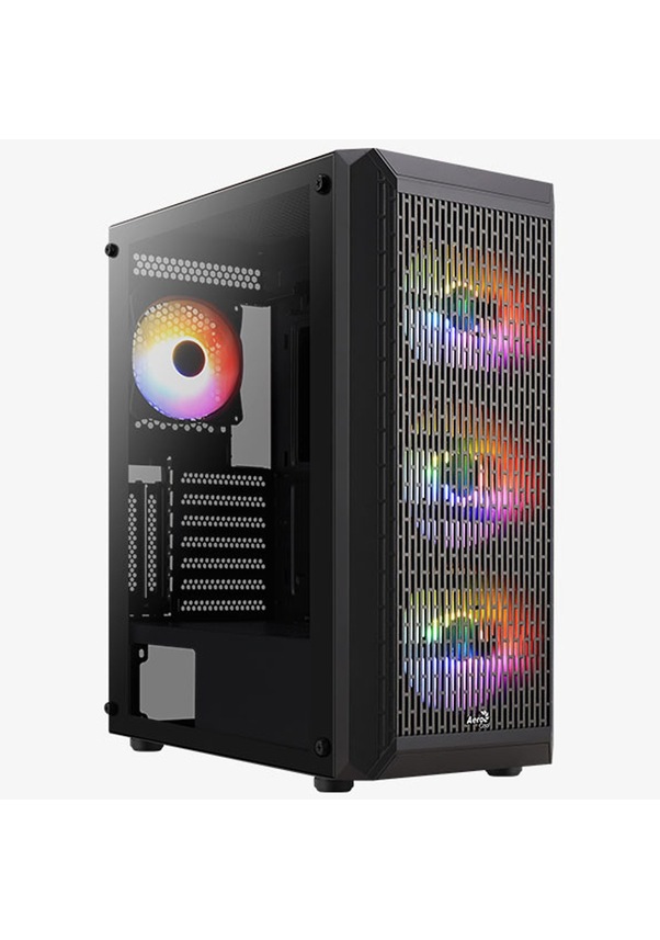 Aerocool Beam 4x12CM Frgb Led Fanlı Mini Tower Bilgisayar Kasası ...