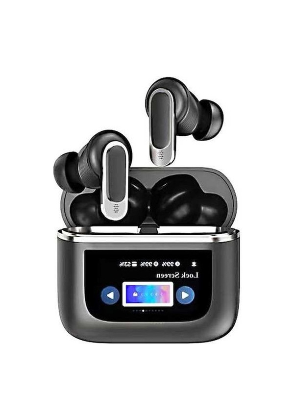 Treasures V8 Kablosuz Bluetooth Kulaklık, Siyah - Anc Aktif Gürültü Azaltma, Dokunmatik Ekran, 5 ...
