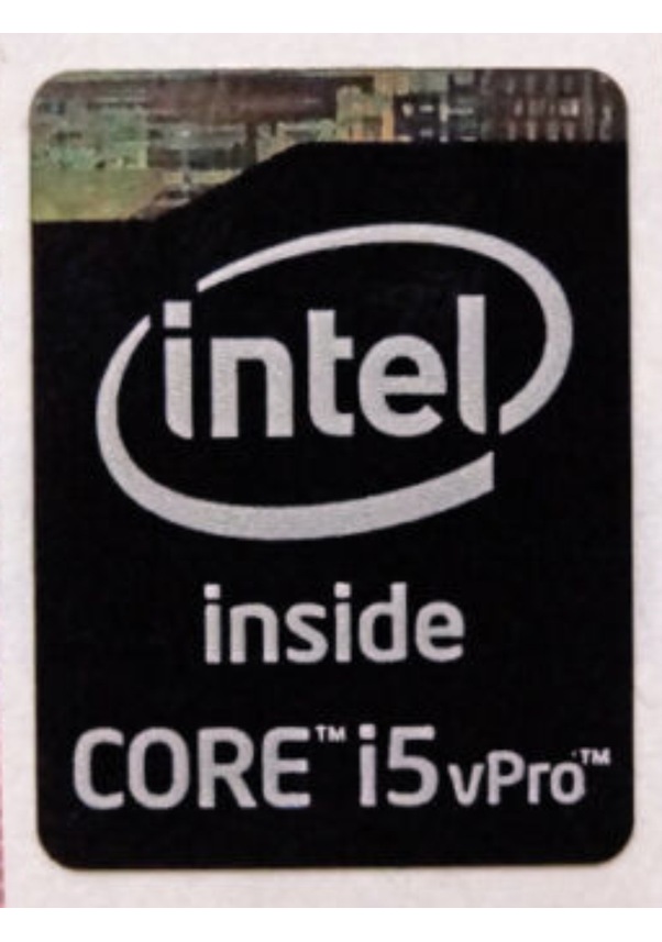 OEM İntel inside Core i5vPro Siyah Sticker Etiket D14 Fiyatları ve ...