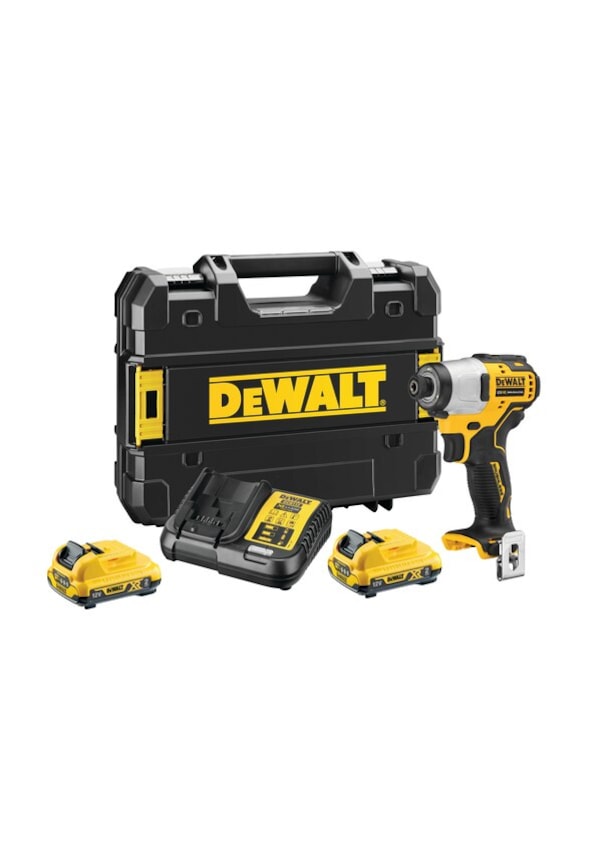Dewalt DCF801D2-QW 12V 2.0 Ah Çift Akülü Kömürsüz Kompakt Akülü ...