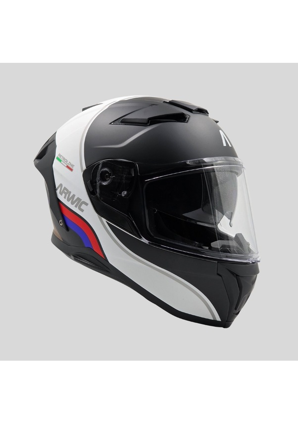 Arwıc AR939 Retroline Ece-R 22.06 Full Face Motosiklet Kaskı Beyaz M ...