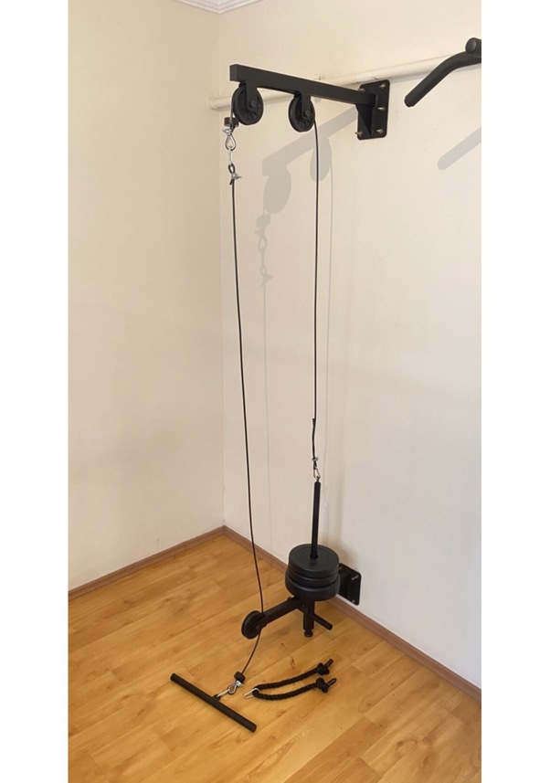 Duvar Tipi Cable Crossover Lat Puldown & Pushdown row biceps Fiyatları ...