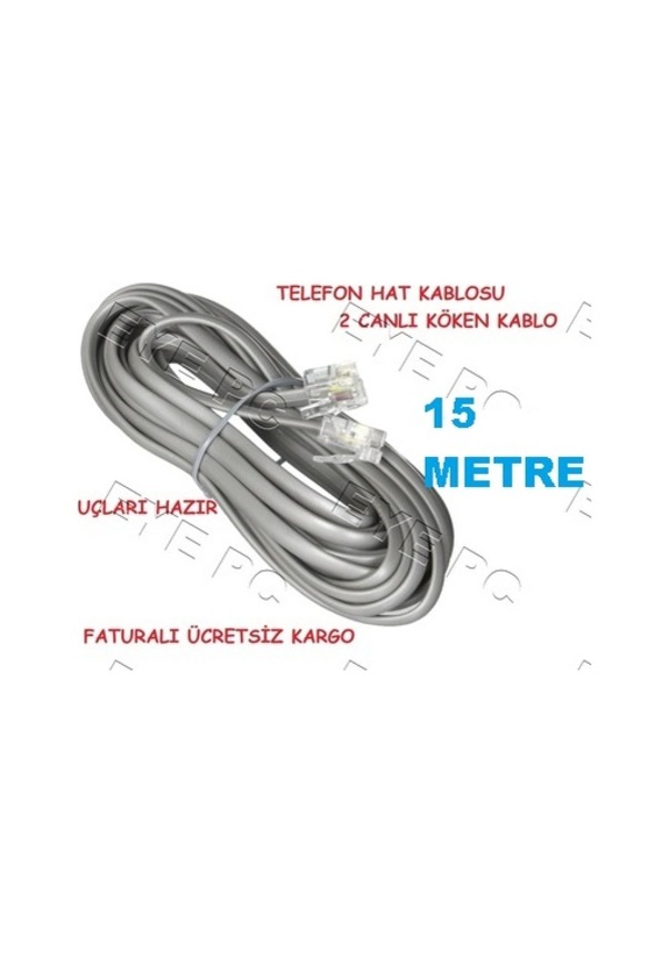 15 Mt 15 Metre Vdsl Adsl Internet Hat Modem Kablosu Fiyatları ve ...
