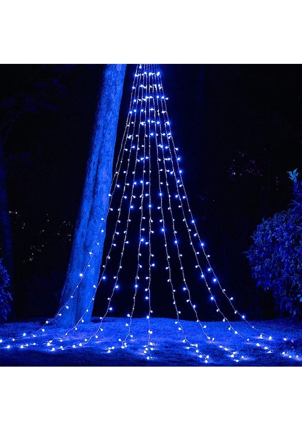BLUE LED LİGHT 10 METRE MAVİ LED IŞIK MAVİ YILBAŞI AĞACI IŞIĞI 100 LED ...