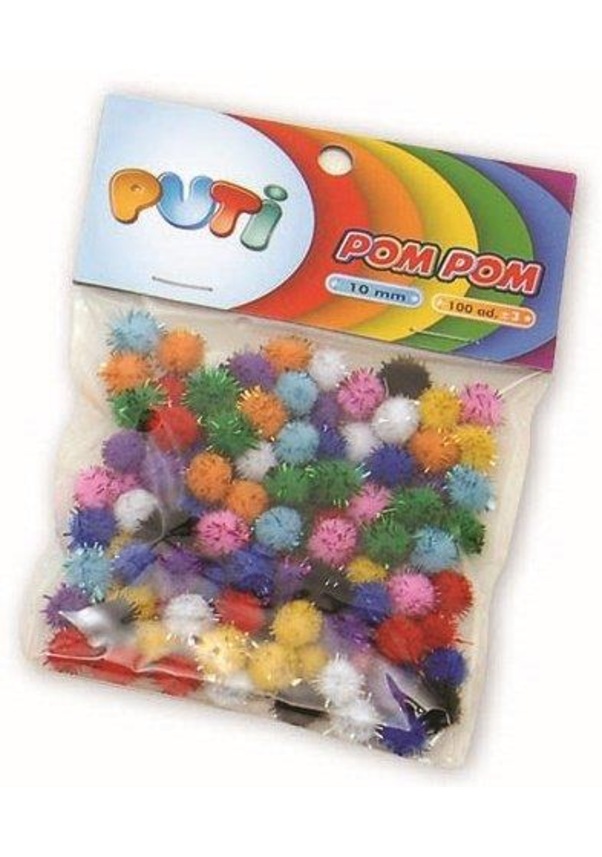 Puti 10 Mm Metalik Pom Pom 100 Lü Paket Fiyatları ve Özellikleri