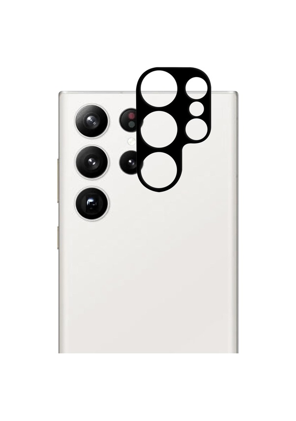 Microsonic Samsung Galaxy S23 Ultra Kamera Lens Koruma Camı V2 Siyah ...
