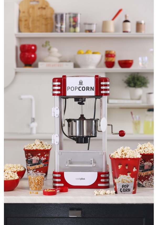 Karaca Cookplus Retro XXLProfesyonel Popcorn Makinesi Kırmızı Fiyatları ...