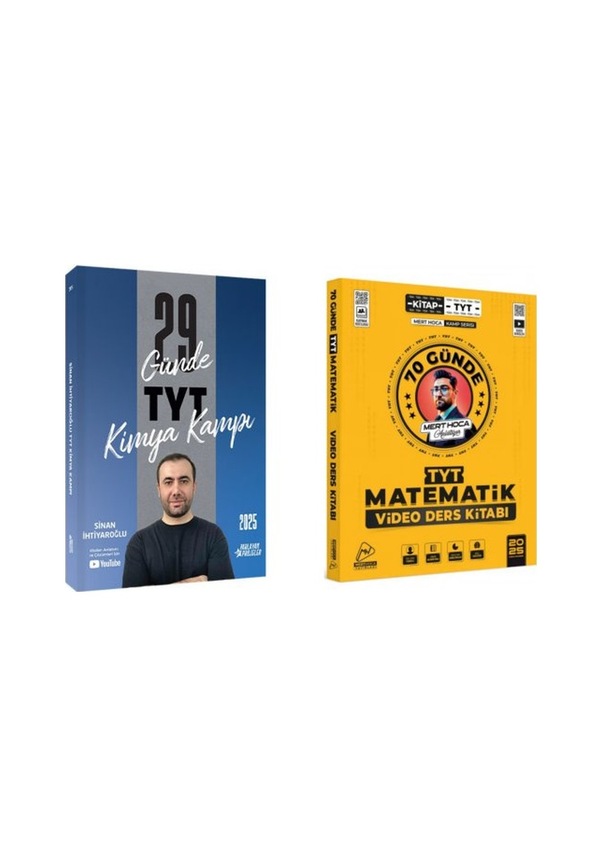 2025 Tyt 29 Günde Kimya Kampı Sinan İhtiyaroğlu+ 70 Günde Tyt Matematik Kampı Fiyatları ve ...
