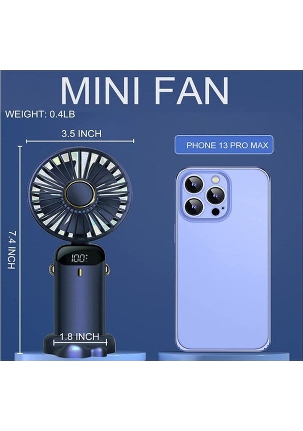 Novahub Chronus Mini El Fanı Taşınabilir Kişisel Fan Asılı Boyun Fanı ...