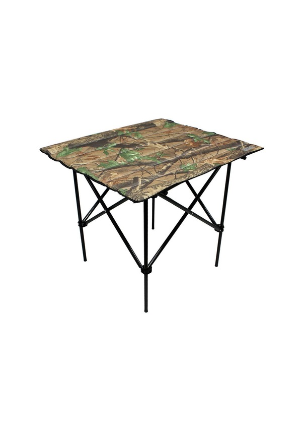 Gray Wolf Orman Desenli Katlanır Kamp Masası Taşıma Çantalı Km702 Ahşap ...