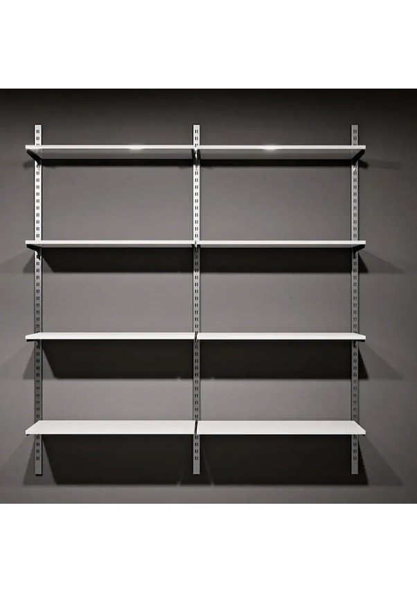 4 Katlı Duvara Monte Dekoratif Raf Sistemi Fiyatları ve Özellikleri