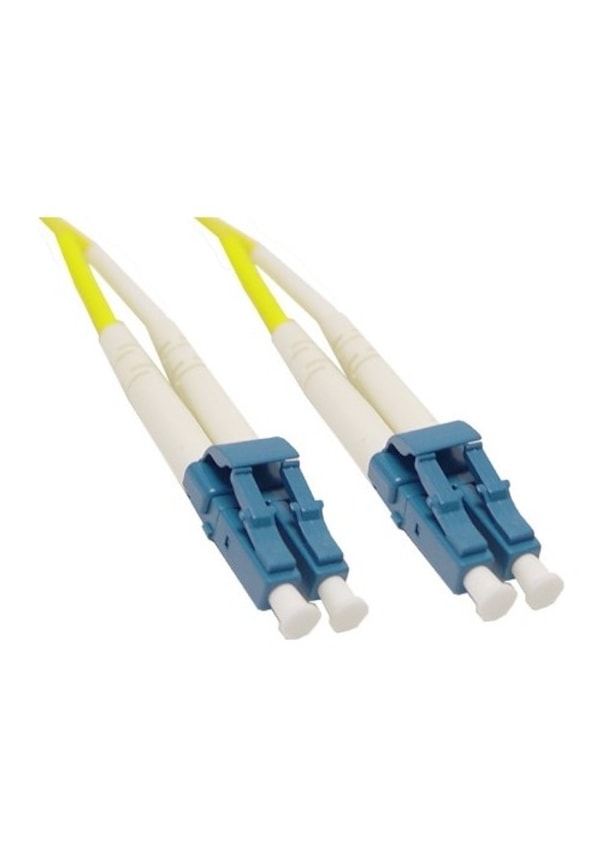 10 metre LC-LC Single Mode Fiber optik patch kablo Duplex 2.0mm ...