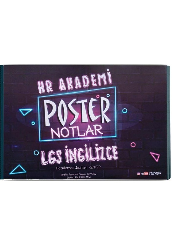 Kr Akademi Yayınları 8. Sınıf Lgs Ingilizce Poster Notlar Fiyatları ve ...