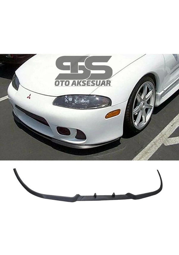 Mitsubishi Eclipse Cupra R Uyumlu Ön Lip Mat Siyah Ön Tampon Lip ...