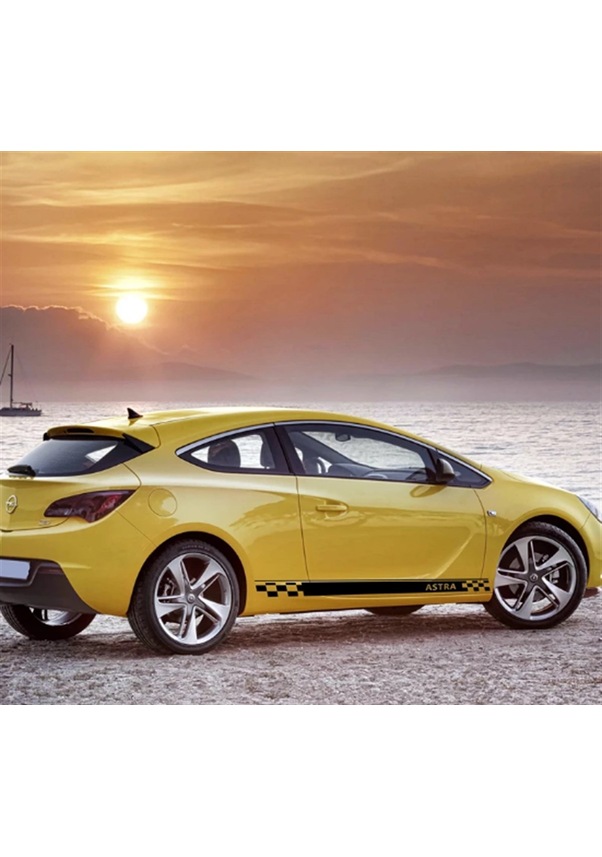Opel Astra Yan Kapı Sticker Etiket Modeli Fiyatları ve Özellikleri