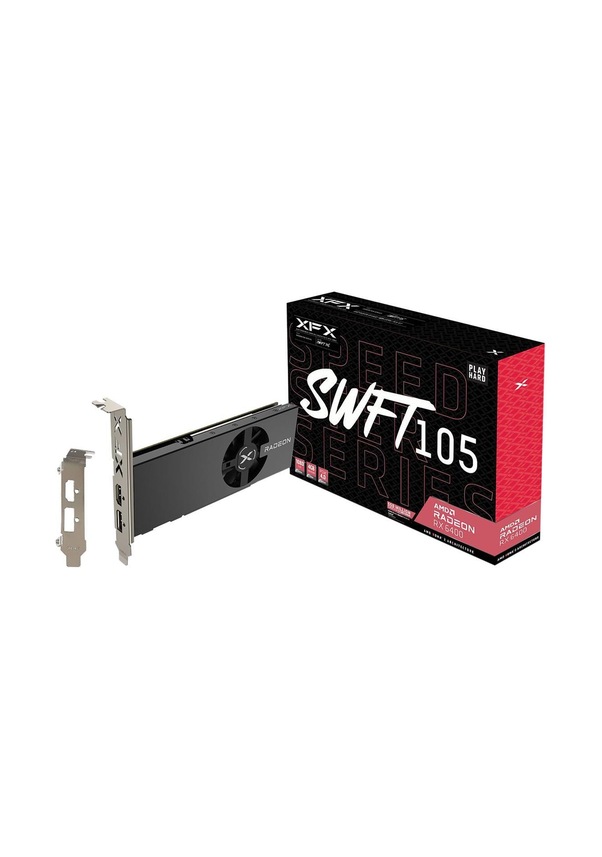 XFX AMD Radeon RX 6400 Speedster SWFT105 RX-64XL4SFG2 4 GB GDDR6 64 Bit ...