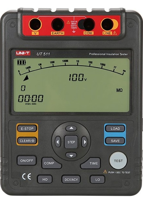 Unı-t Ut 511 Endüstriyel İzolasyon Test Cihazı 1000v 10g Ohm Fiyatları ...
