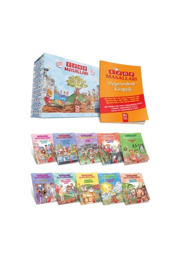 1. Sınıf Ezop Masalları 10 Lu Hikaye Seti Yeni Fiyatları ve Özellikleri
