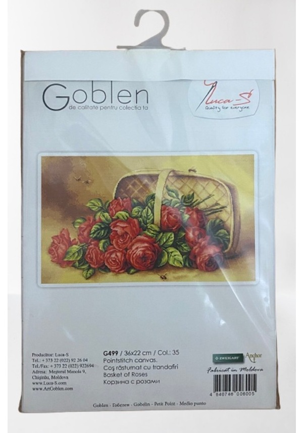 Lucasart Luca-s Şemalı Goblen Kiti “sepetteki Güller” Lucasart L Fiyatları ve Özellikleri