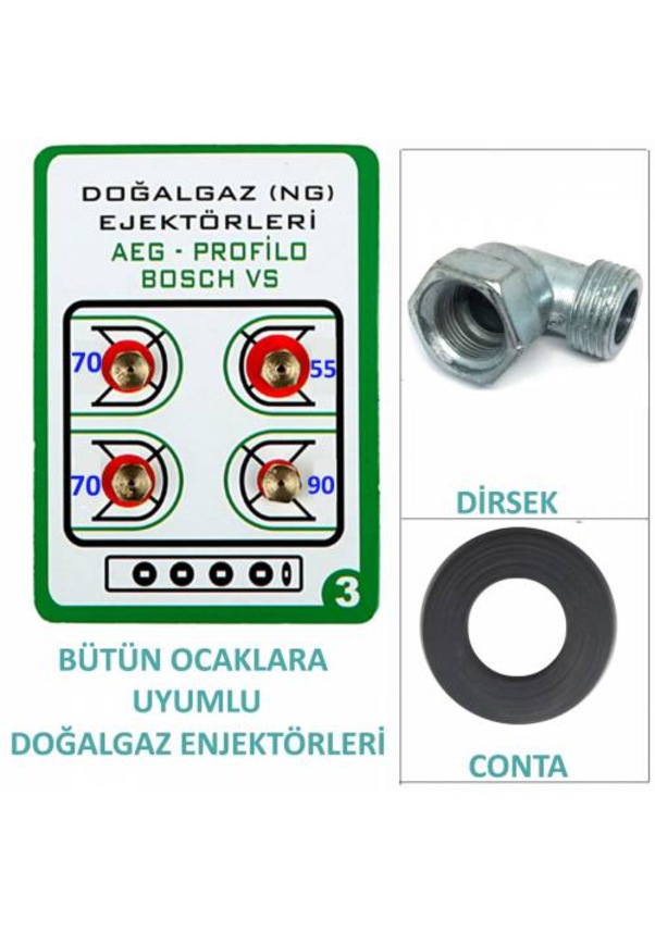 Set Üstü Ocak, Doğalgaz Tamir Setti Enjektör/meme, Dirsek Fiyatları ve ...