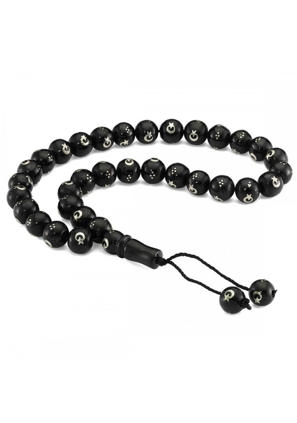 Pigado Küre Kesim Metal Ayyıldız İşlemeli Gürcistan Oltu Tesbih ...